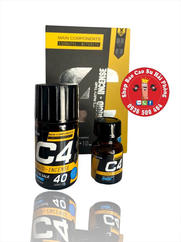 POPPERS C4 GOLD - 40ML - Bao Cao Su Hải Phòng
